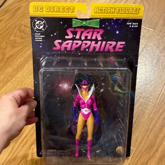 DC Direct | Toys | Dc Direct Green Lantern Star Sapphire Fully Poseable ...